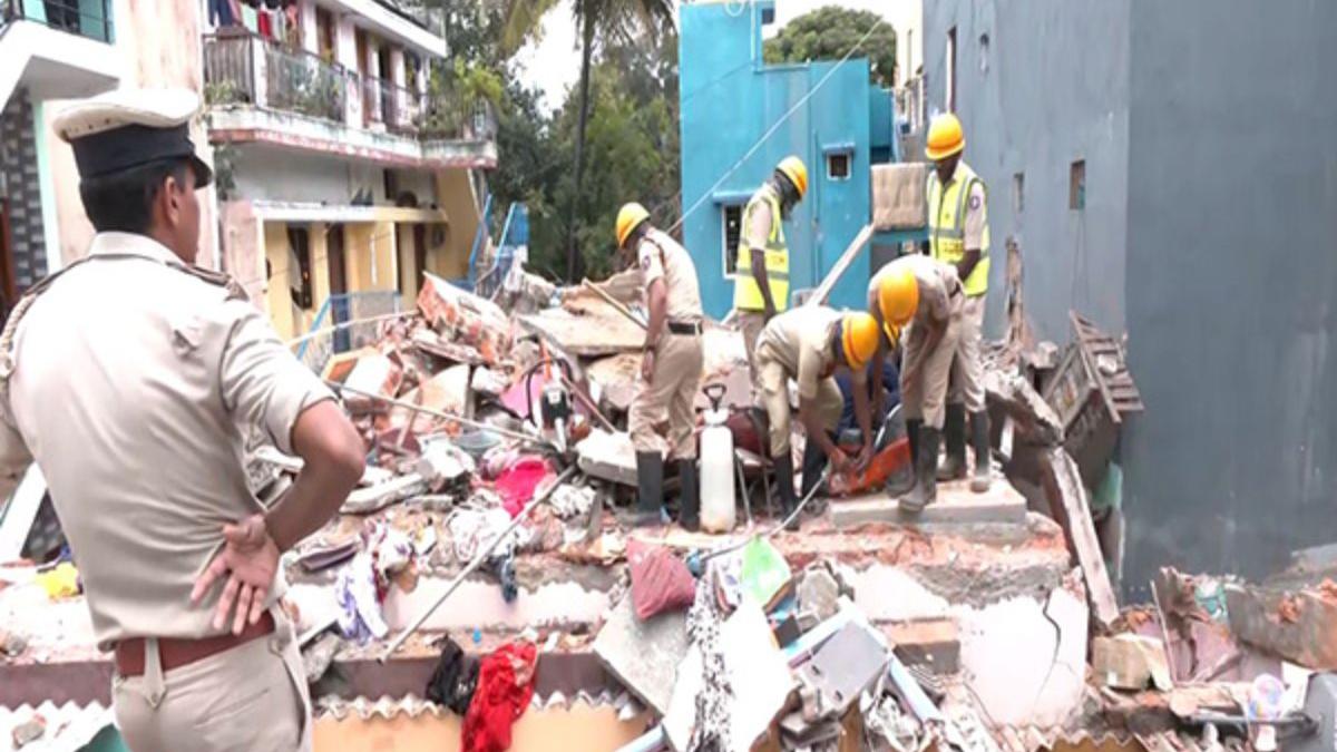 Bengaluru blast: One child dead, houses collapsed after suspected ...