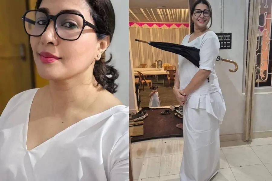 Anju Bobby George stuns in traditional chatta and mundu at family ...