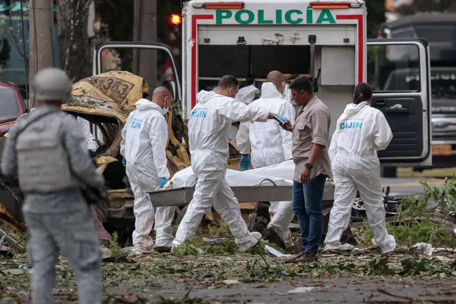 Bomb blast targeting Colombian Air Base leaves 5 dead, 36 injured