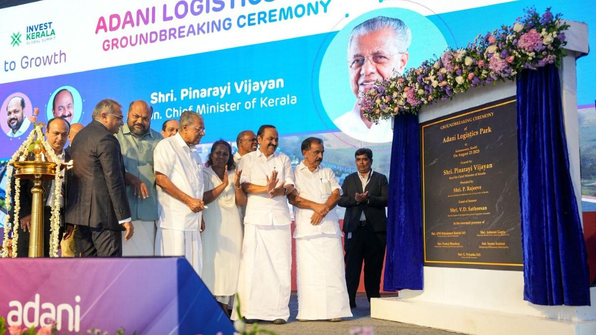 Adani Ports launches ₹600 cr logistics park in Kalamassery under ...