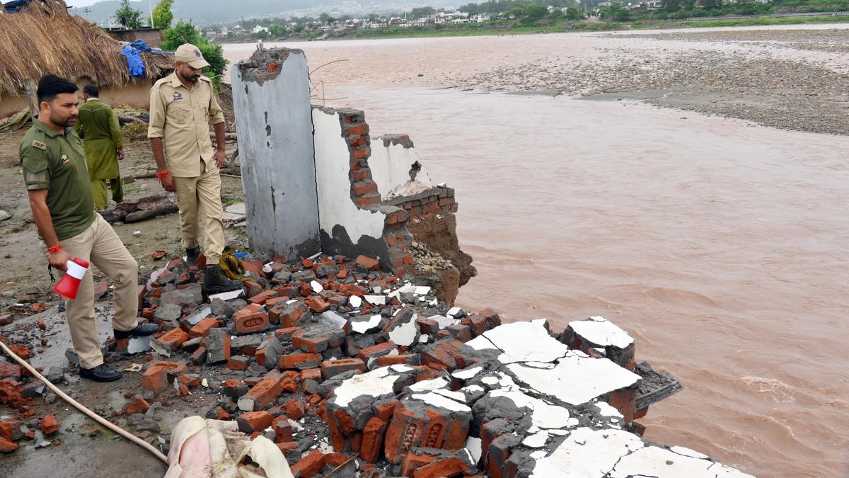 Jammu on high alert as Tawi, Ravi cross danger mark; Flash floods hit Doda, roads washed away