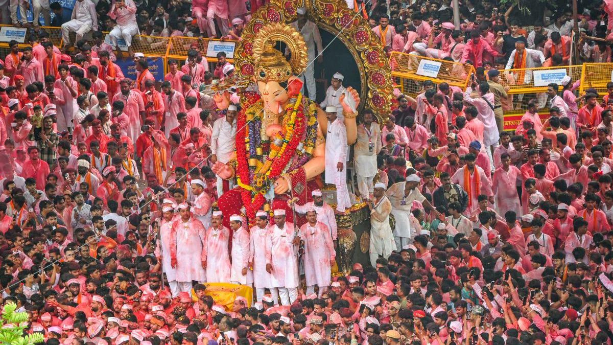 The wait is over: Mumbai's Lalbaugcha Raja finally immersed, ending 32 ...