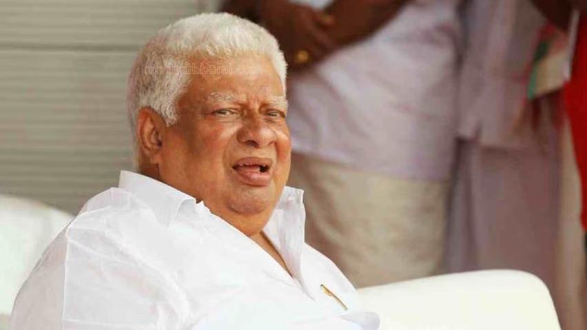 Senior Congress leader and former Kerala agriculture minister PP ...
