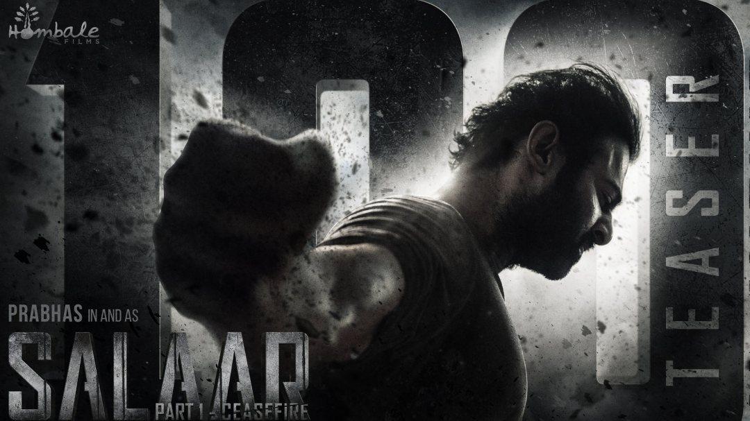 രണ്ടേ രണ്ട് ദിവസം, കാഴ്ചക്കാരുടെ എണ്ണത്തിൽ 100 മില്ല്യണും കടന്ന് സലാർ ടീസർ