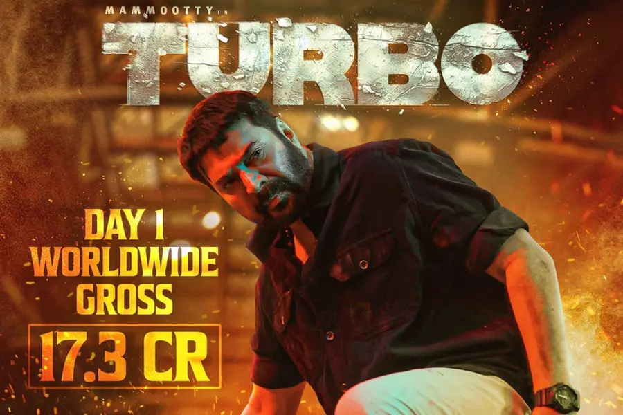 ബോക്സോഫീൽ തീപടർത്തി ടർബോ ജോസിൻ്റെ ഇടിപ്പൂരം; ആദ്യദിന ആഗോളകളക്ഷൻ 17.3 ...