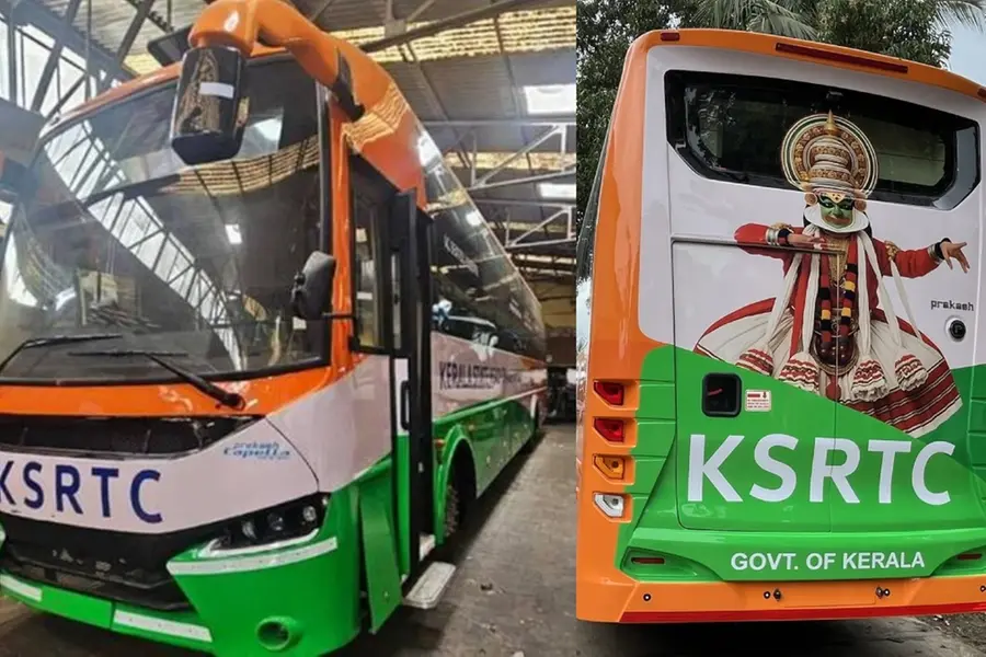 ടൂറിസ്റ്റ് ബസുകളെ വെള്ളയടിപ്പിച്ചു, KSRTC വർണ്ണാഭം; മന്ത്രിയുടെ മകന്റെ ...