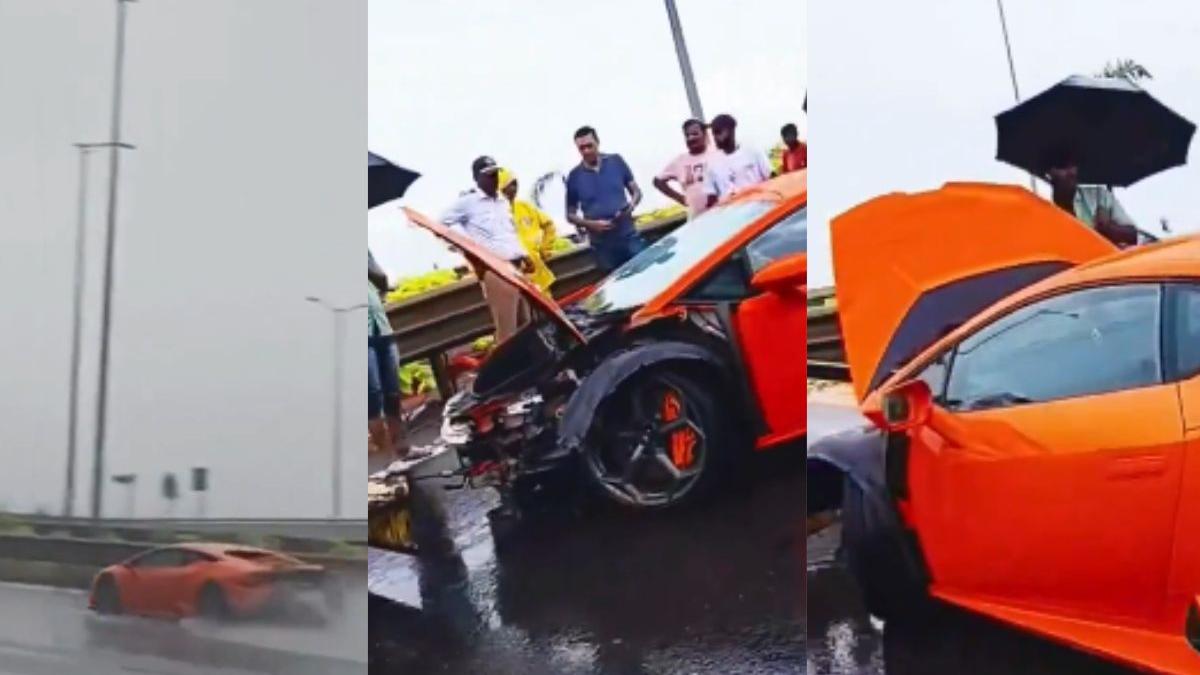 Viral Lamborghini crash video: Raymond chief gets lectured online for ...