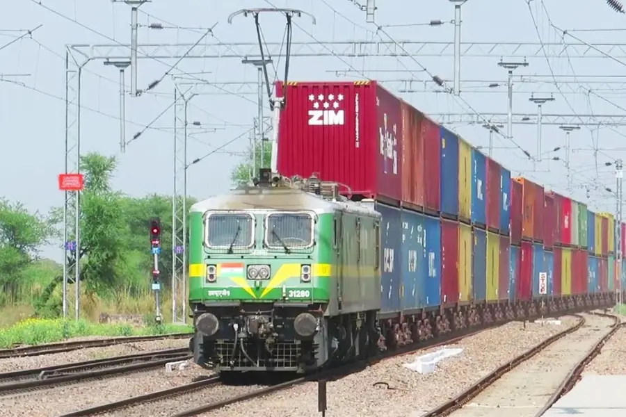 Indian Railways unveils 1st ever container train with guaranteed 120 ...
