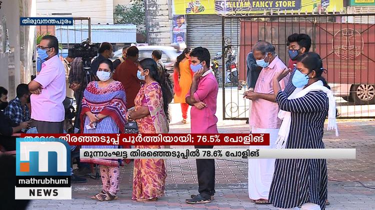 Local Body Election: Third Phase Poll Ends With 78.41% Voter Turnout ...