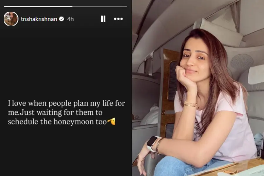 Trisha reacts to wedding rumours: ‘Waiting for them to book my ...
