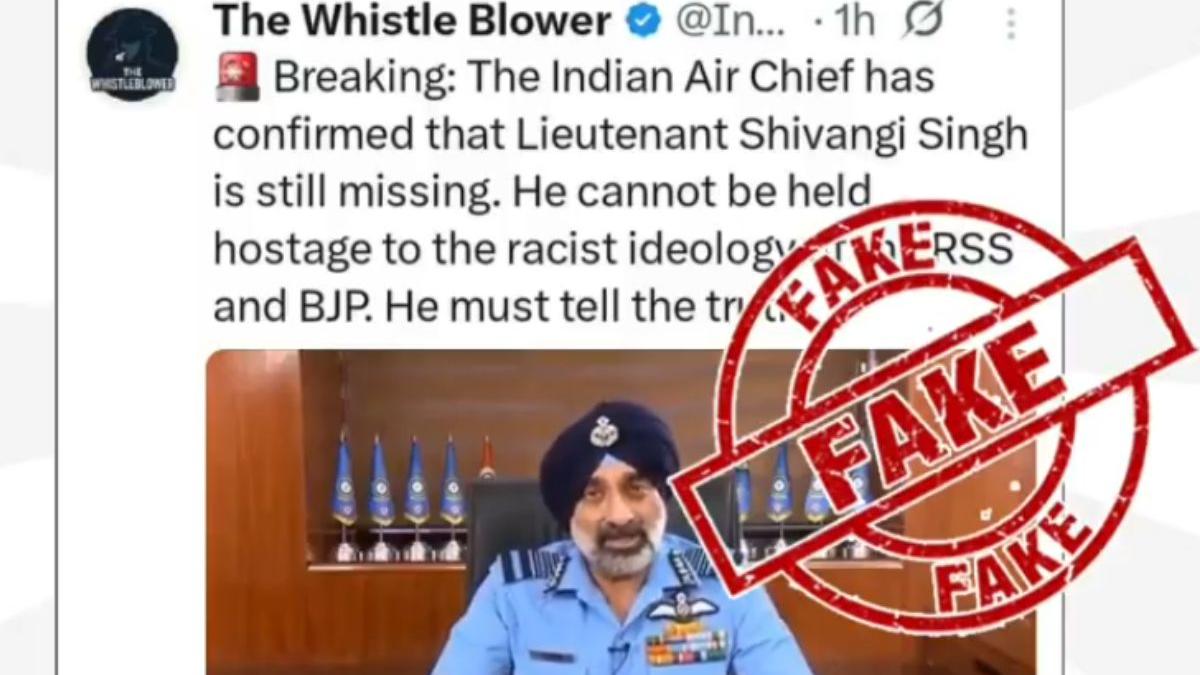 No Rafale loss, no missing pilot: PIB debunks deepfake targeting Air ...