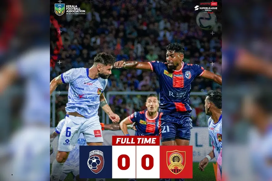 Malappuram FC and Kannur Warriors play out first goalless draw of Super League Kerala 2025