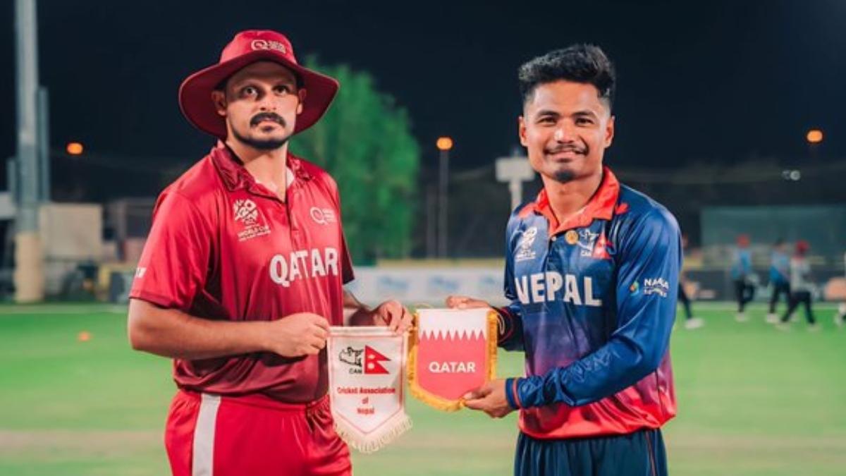 Nepal vs Qatar: Nepal bat first in T20 World Cup qualifier