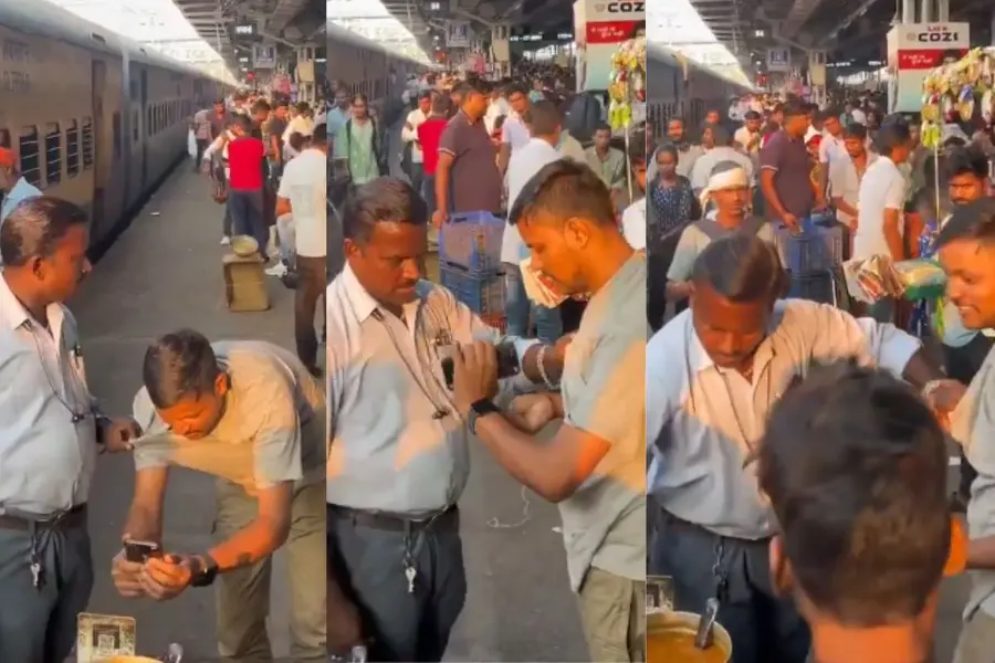 Samosa vendor at Jabalapur station prevents passenger from re-boarding ...
