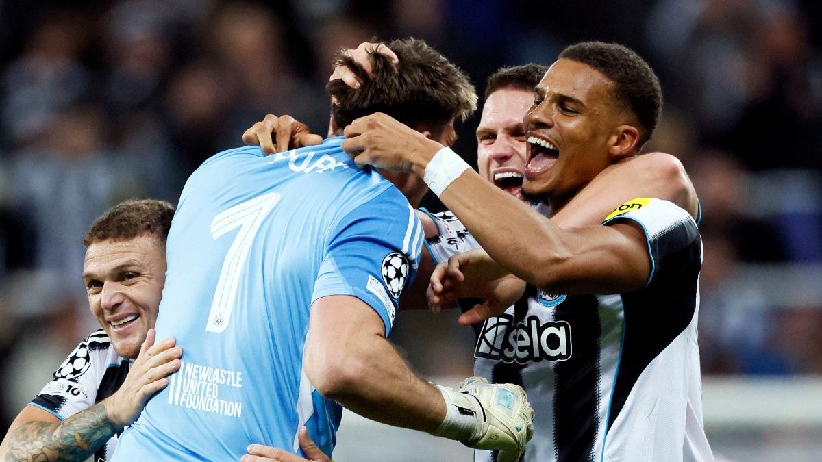 Pope’s throw over halfway line turns into stunning assist for Newcastle