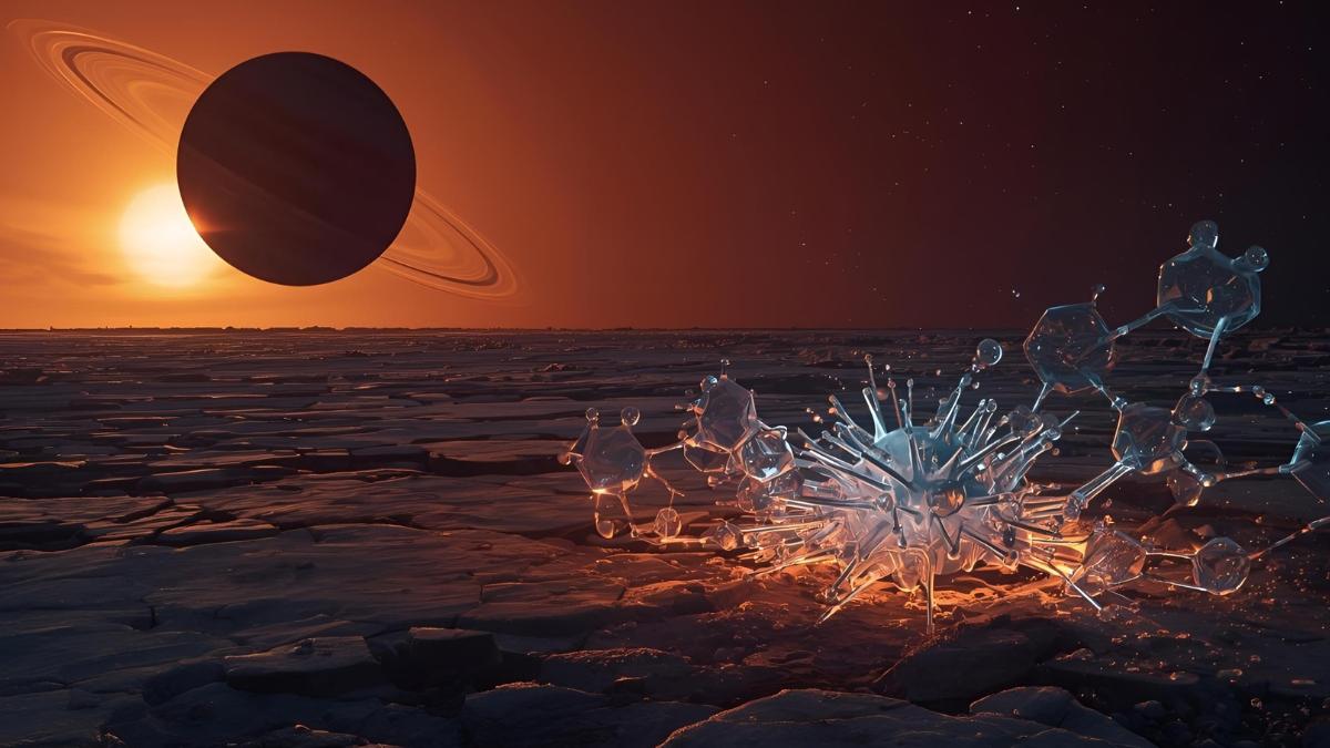Impossible chemistry? Titan’s frozen world makes molecules mix against ...