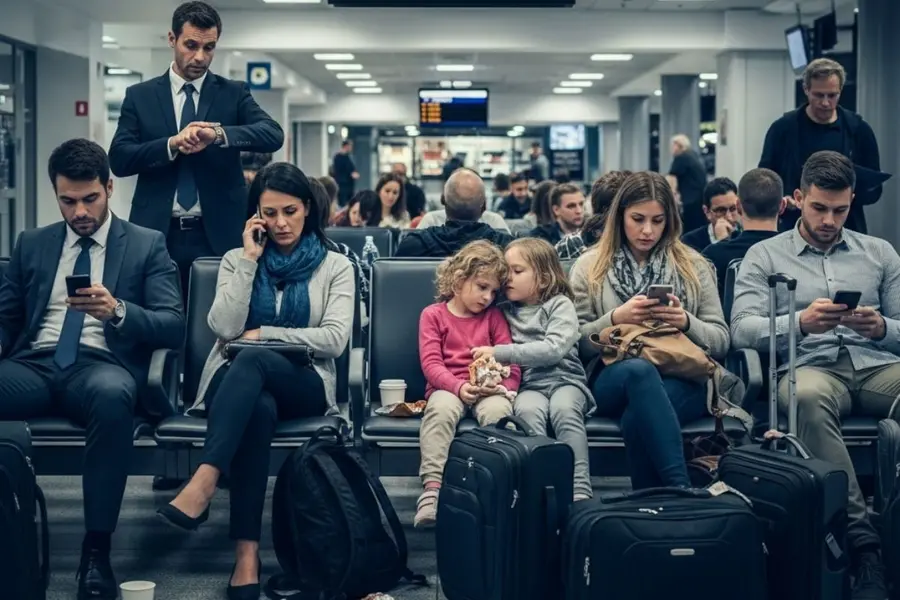 US air travel in turmoil: 7,000 flights delayed as shutdown hits 27 ...