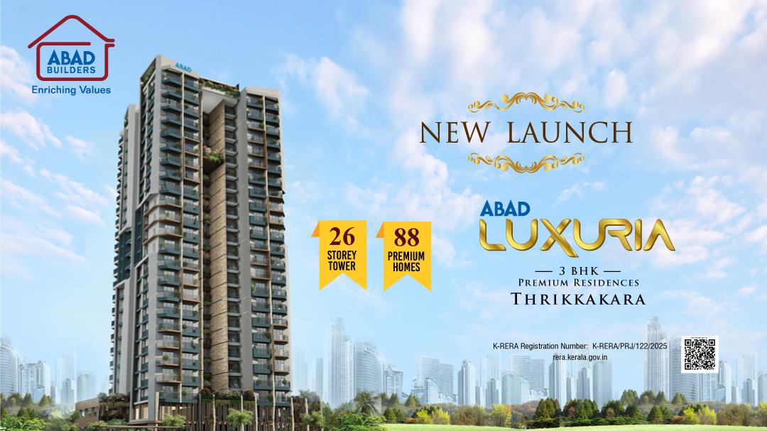 Abad Builders with premium lifestyle apartments for those who desire ...