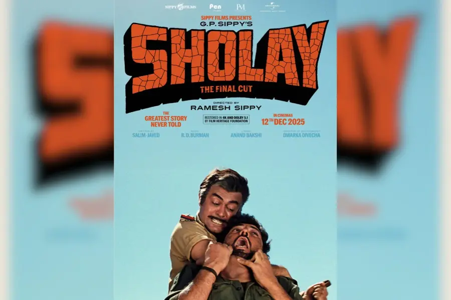 ‘Sholay: The Final Cut’ set for massive India re-release with original climax in 4K this December