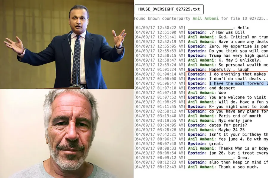 Did Jeffrey Epstein exchange ‘many emails’ with Anil Ambani? Prashant ...