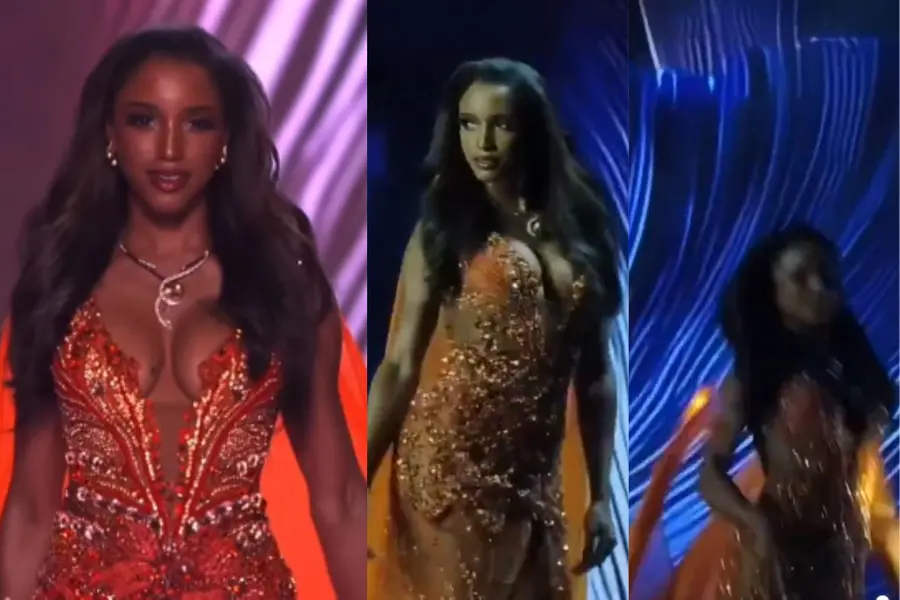Miss Universe Jamaica hospitalised after terrifying on-stage fall; organisers confirm status | VIDEO