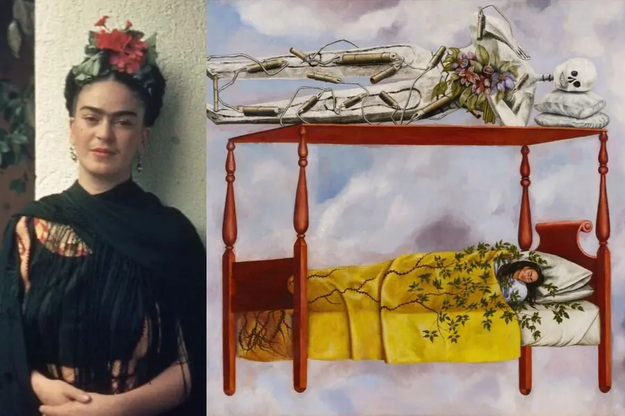 Frida Kahlo's 'El sueño (La cama)' fetches $54.7M, making it the most ...
