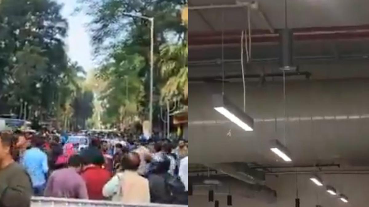 WATCH | Tremors caught on camera as 5.7-magnitude quake shakes Kolkata ...