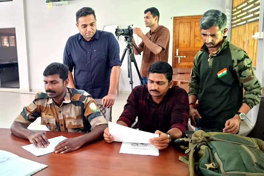 Kerala forest staff on tiger census duty face being disenfranchised in local body elections