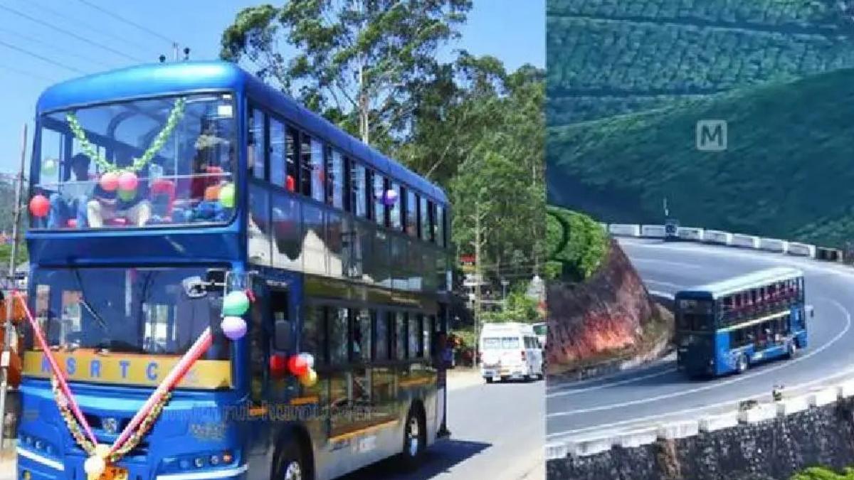 KSRTC’s double-decker a huge hit in Munnar, collects over ₹1 crore in ...
