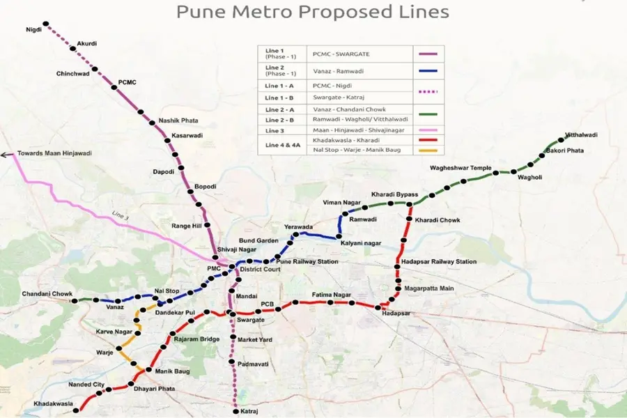 Pune Metro Phase 2 approved: Union Cabinet sanctions two new corridors