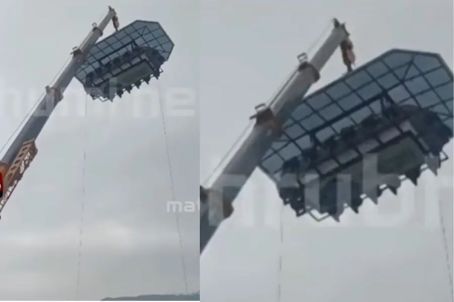 Five, including children, stuck in Idukki sky dining mishap