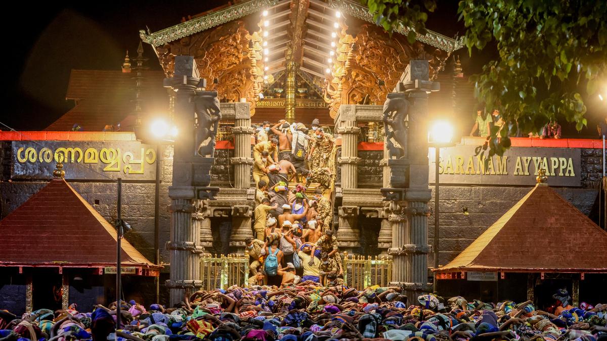 Sabarimala to serve sadya from Tuesday for annadanam, but in steel ...