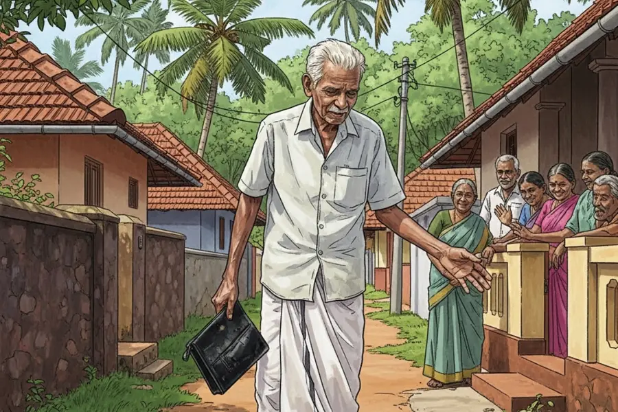 ‘Age is no barrier’: 90-year-old campaigns solo in Kerala local body ...