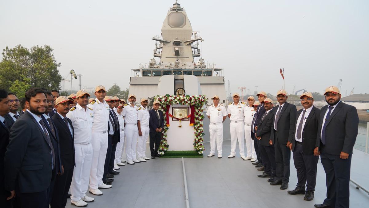 Indian Navy receives ‘Taragiri’, fourth Nilgiri-class frigate from ...