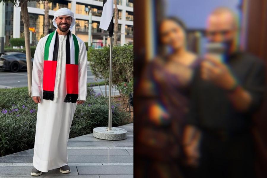 UAE influencer Khalid Al Ameri confirms relationship with Indian ...