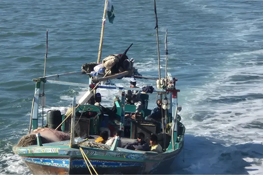 Coast Guard seizes Pak boat in Indian waters, apprehends 11 crew members