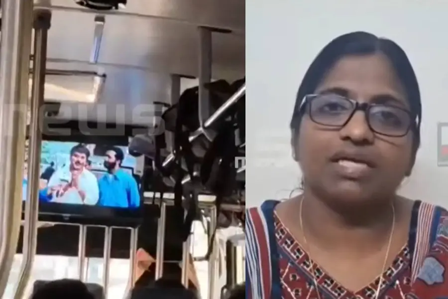 Passengers protest against playing Dileep movie on KSRTC bus; crew ...