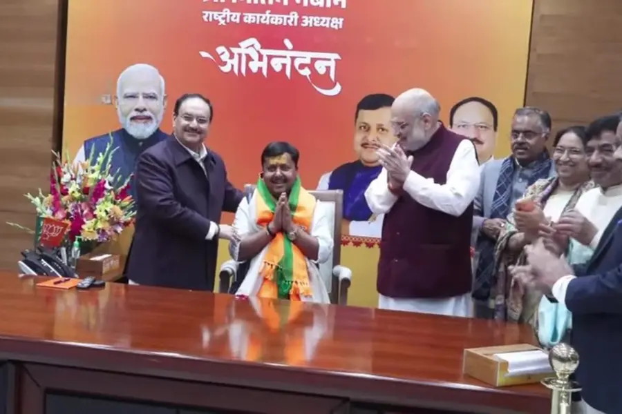 Nitin Nabin takes charge as BJP’s new national working president ...