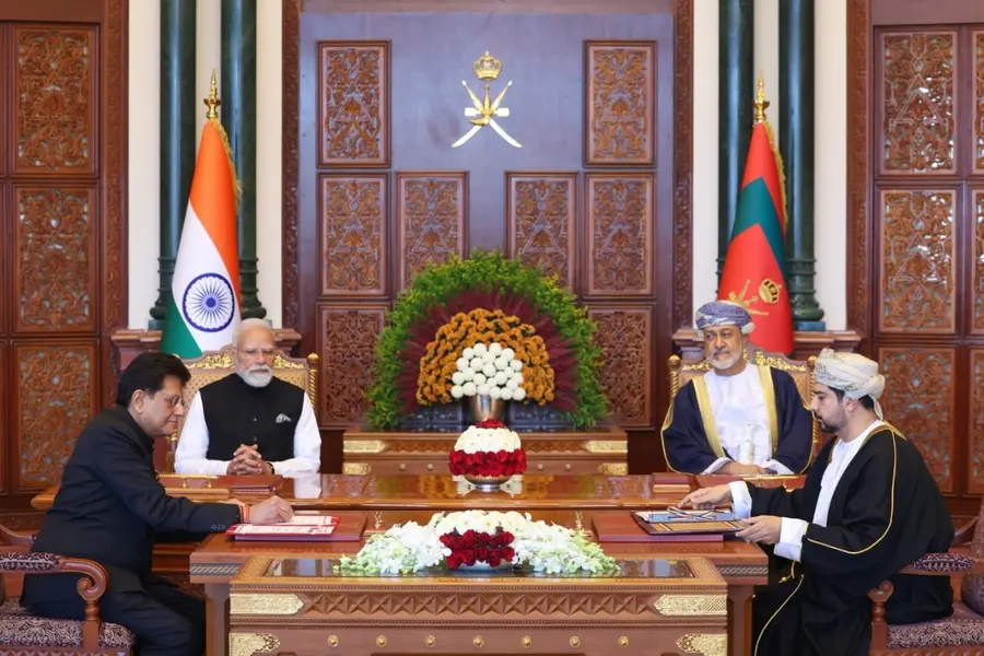 India and Oman sign landmark free trade agreement to boost strategic ties