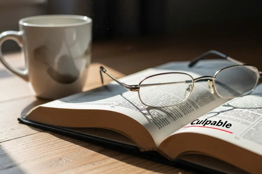 Word of the Day, December 26: 'Culpable’