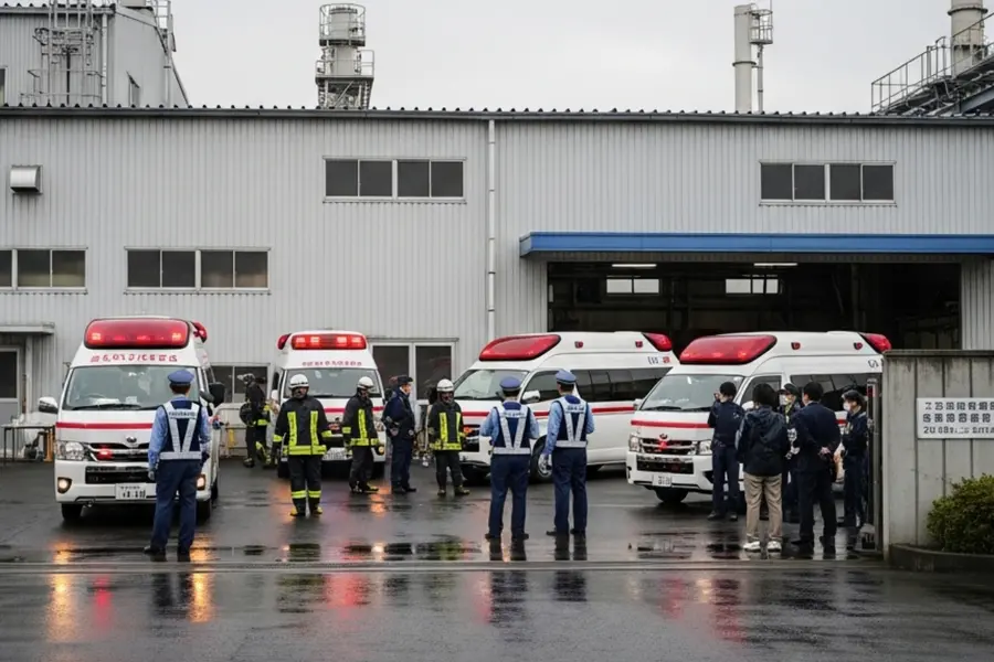 Several injured in stabbing at factory in central Japan, suspect ...