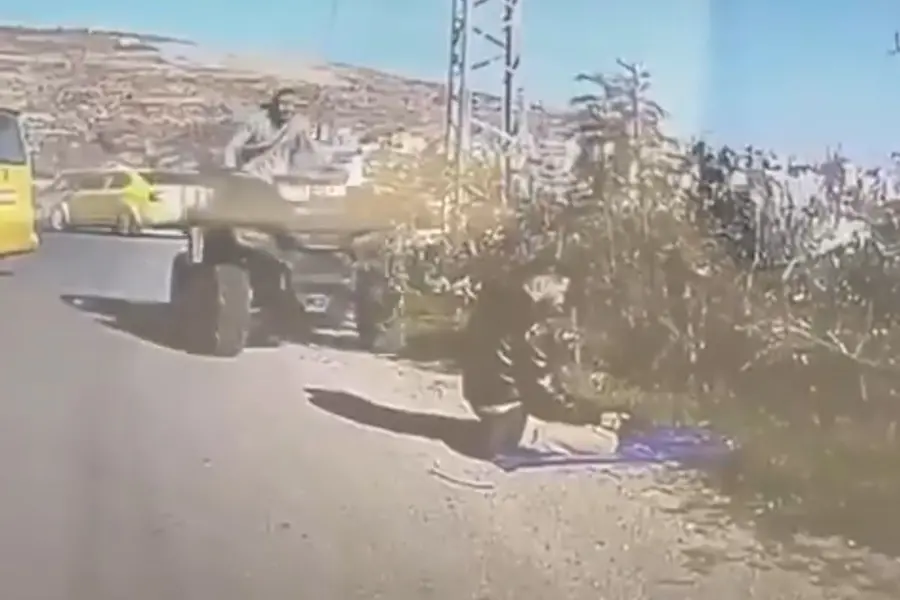 Video shows Israeli reservist driving into Palestinian man offering ...