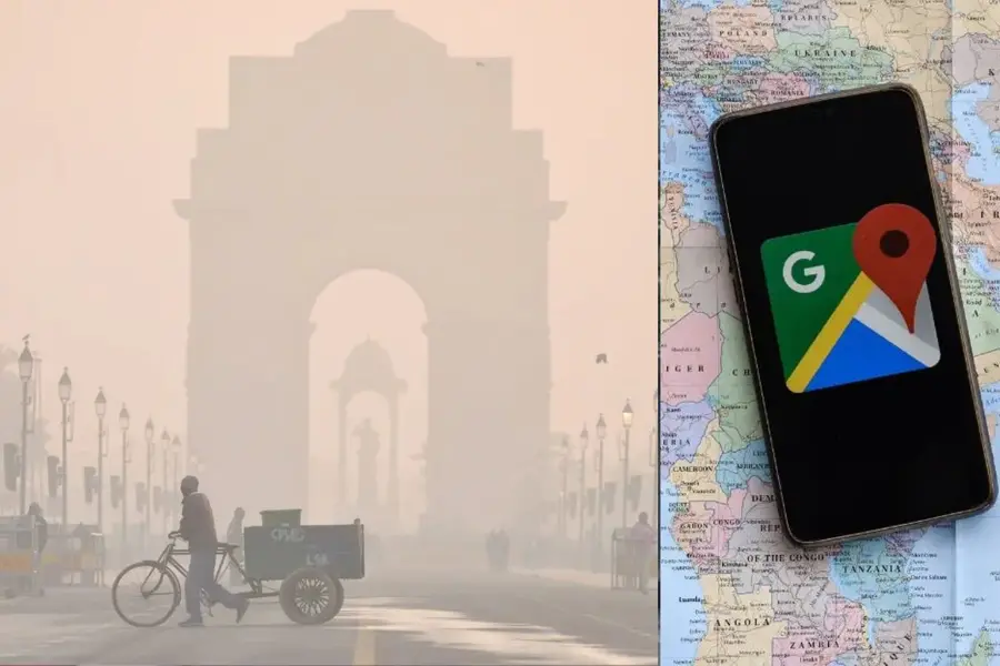 How to check Air Quality Index (AQI) using Google Maps