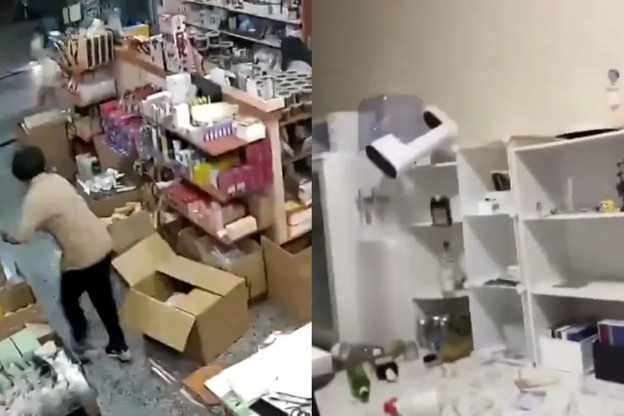 First videos show buildings swaying as 6.6 earthquake jolts Taiwan | WATCH