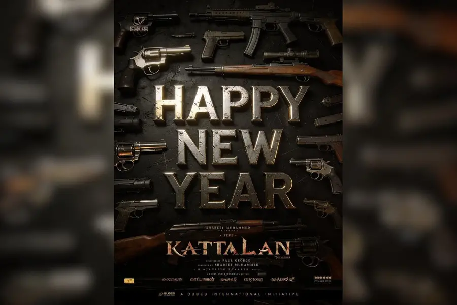 Kattalan New Year poster unveiled with massive gun visual; teaser out ...