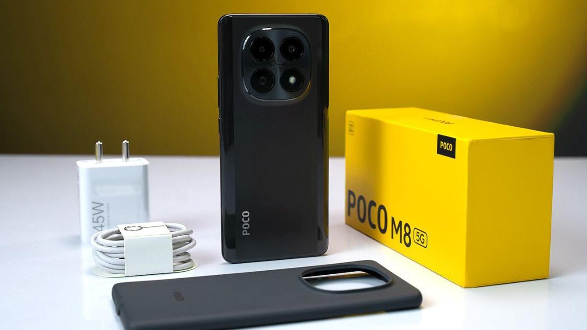 Poco M8 5G launched in India with 5,520mAh battery, 50MP camera: Check ...
