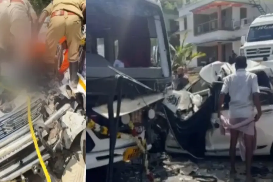 2 killed, 6 injured as Sabarimala pilgrims’ car and minivan collide in ...