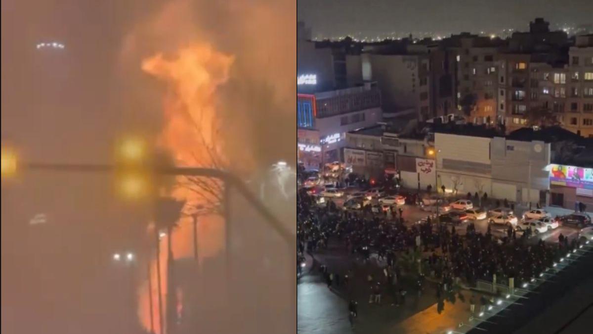 Iran protesters shout ‘death to the dictator’ as Trump issues fresh ...