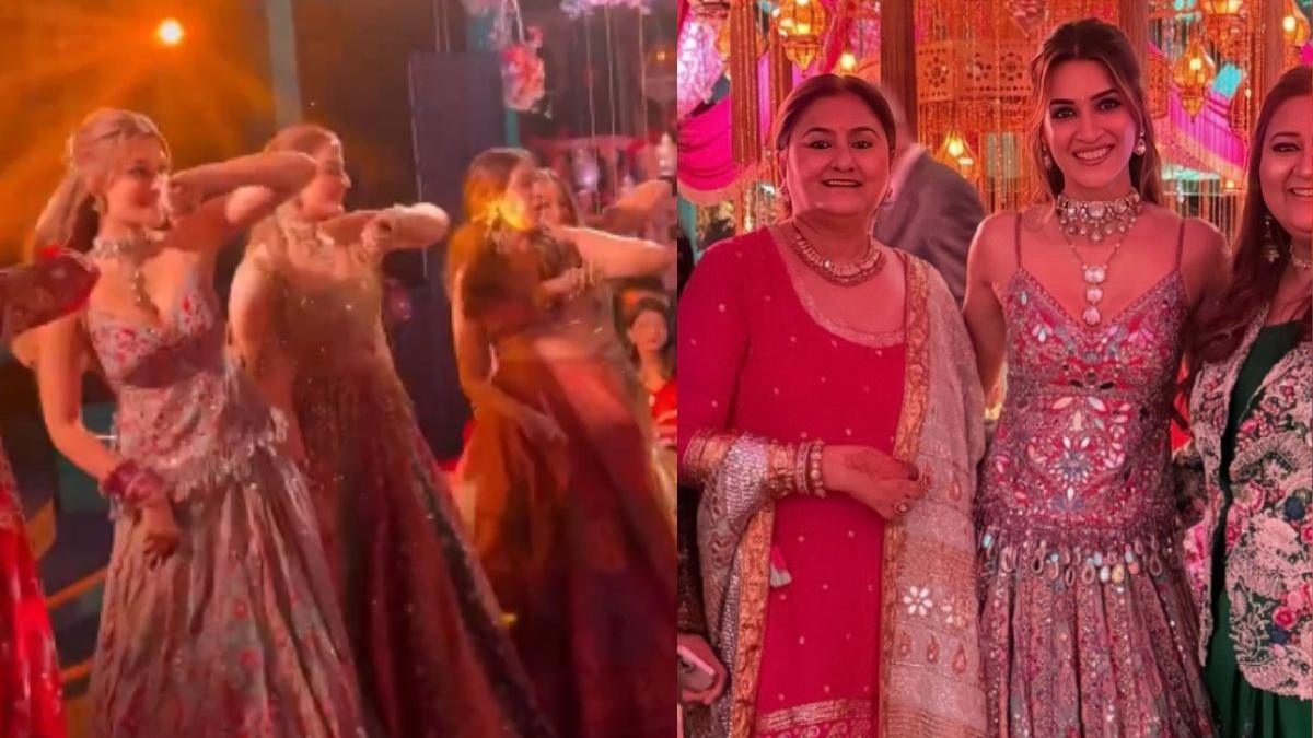 Kriti Sanon’s dance at sister’s sangeet has everyone talking; here’s ...