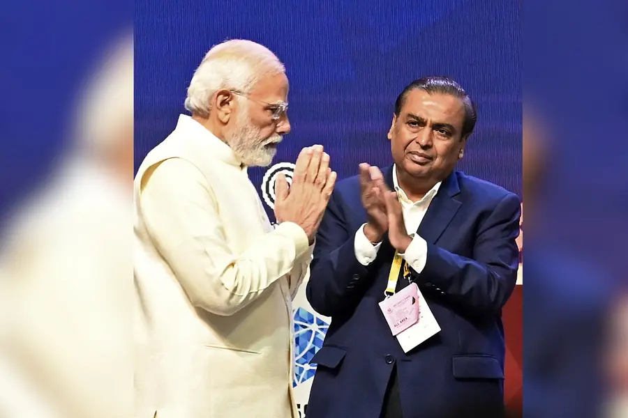 Modi’s ‘protective wall’ or billionaire safety net? Ambani pledges ₹7 ...
